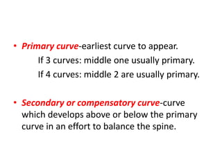 Scoliosis basics, classification | PPTX