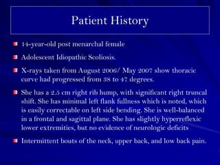 Case Presentation #8: 14 year old female presented with Adolescent ...