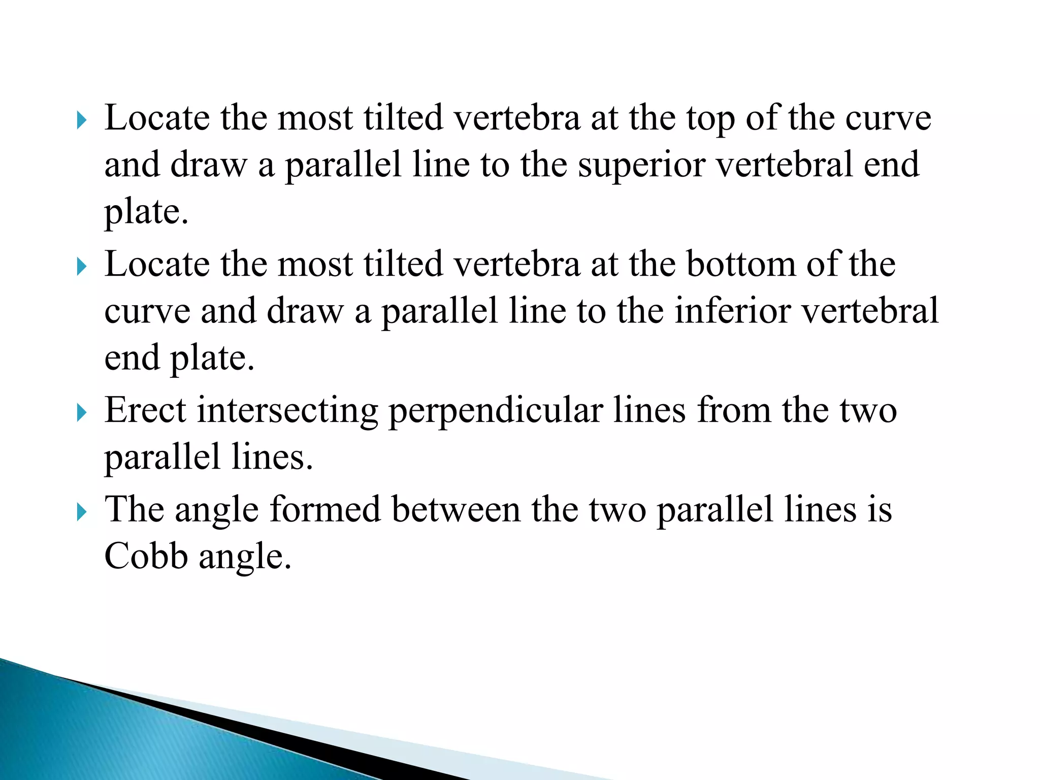 Scoliosis and cobb angle | PPTX