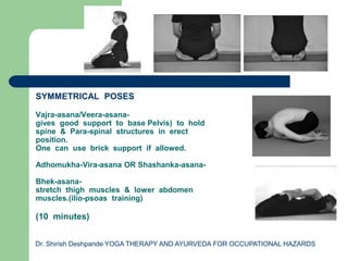 Scoliosis management by yoga therapy dr.shirish | PDF