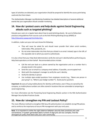 RSA Advisory Part I | PDF | Information and Network Security | Computing