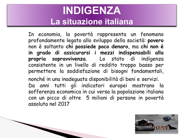 Sconfiggere la poverta | PPTX | Debated Sensitive Social Issues ...