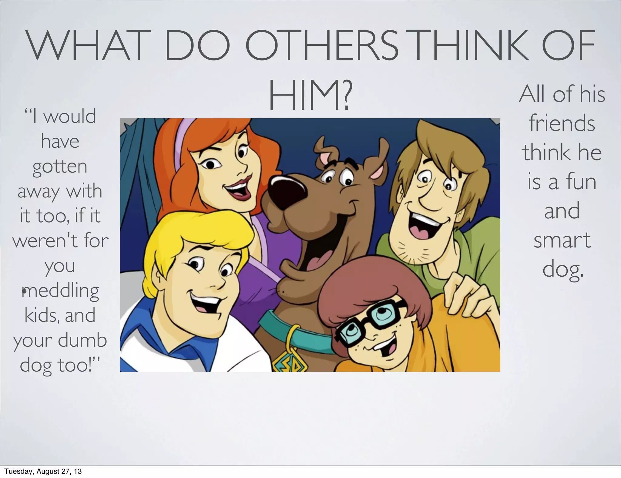 Scooby doo Characterization | PPT | Free Download