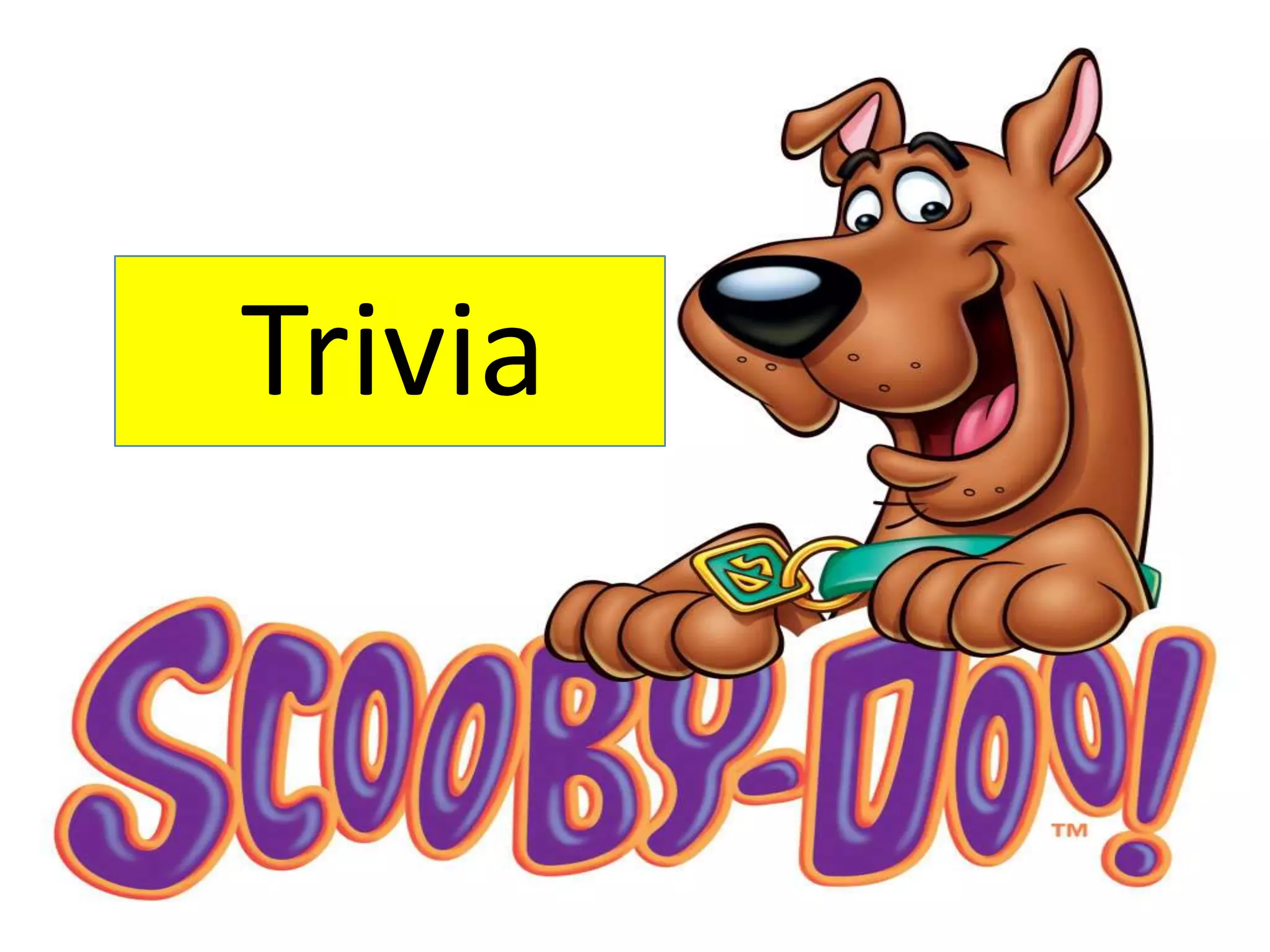 Scooby doo ppt | PPTX