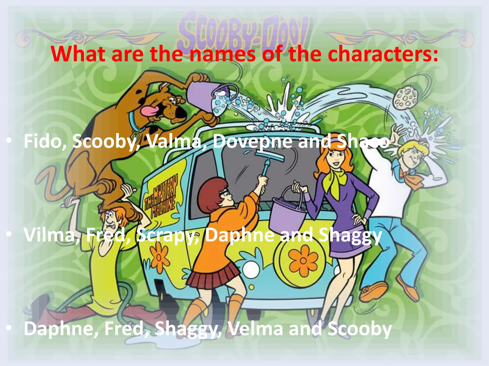 Scooby doo ppt | PPTX