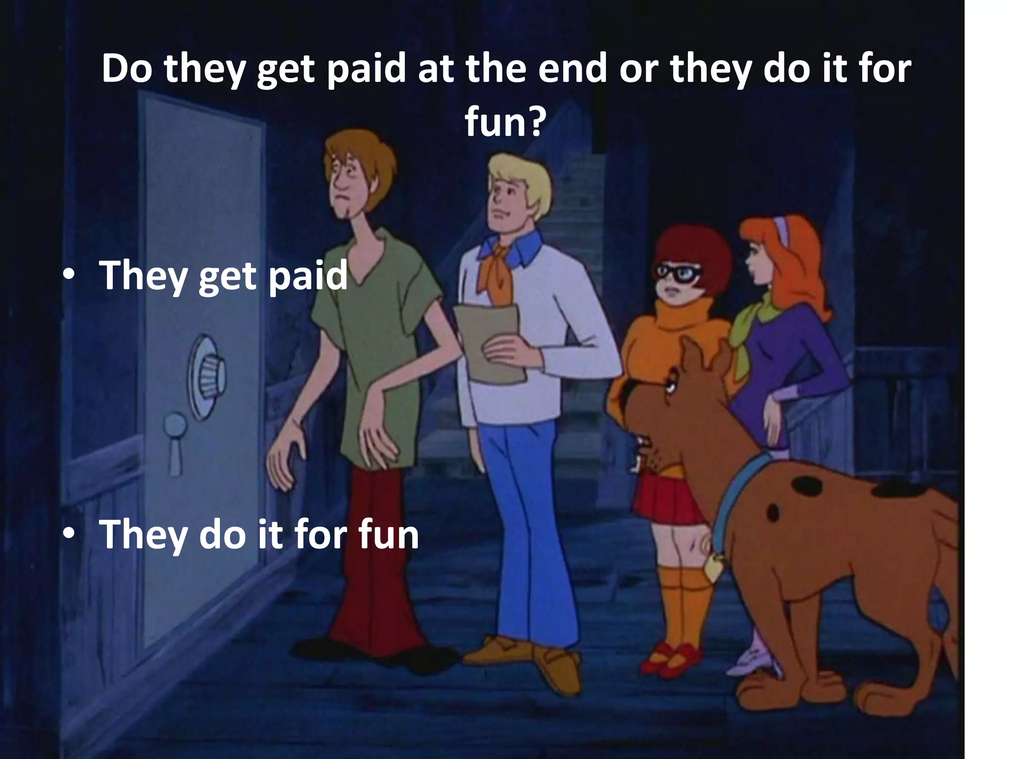 Scooby doo ppt | PPTX