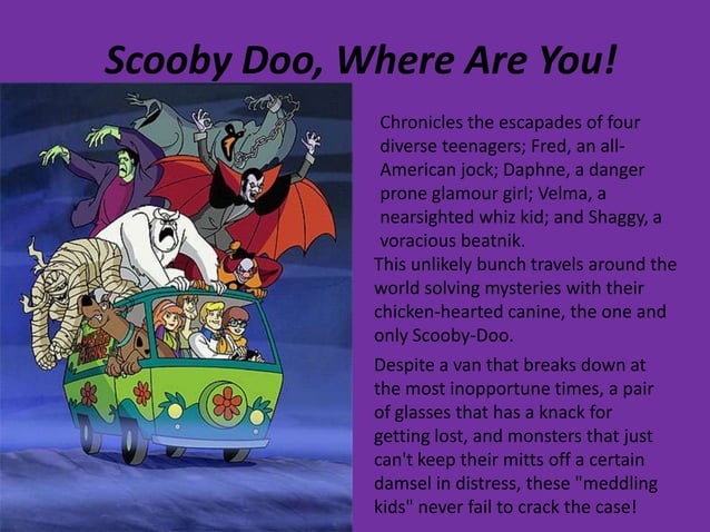Scooby Doo Presentation | PPTX