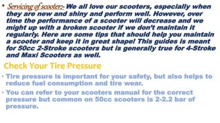 Scooter car servicing | PPTX