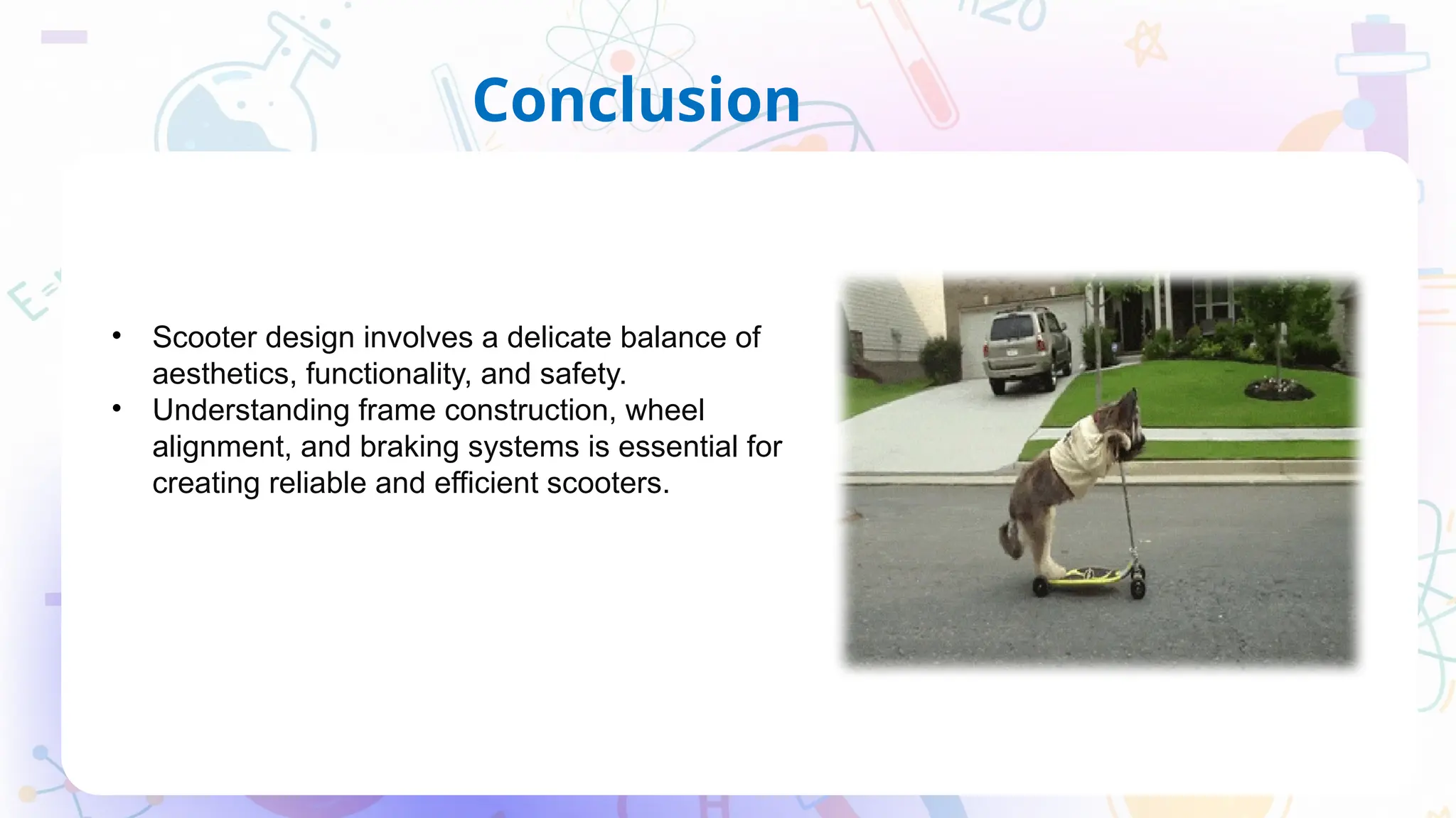 scooter presentation for students all classes. | PPTX