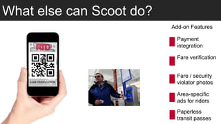 Scoot presentation | PPTX | Rail Travel | Travel Type