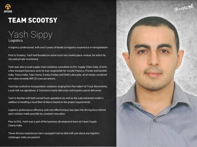 Scootsy Overview Deck - Pan City Delivery | PPT