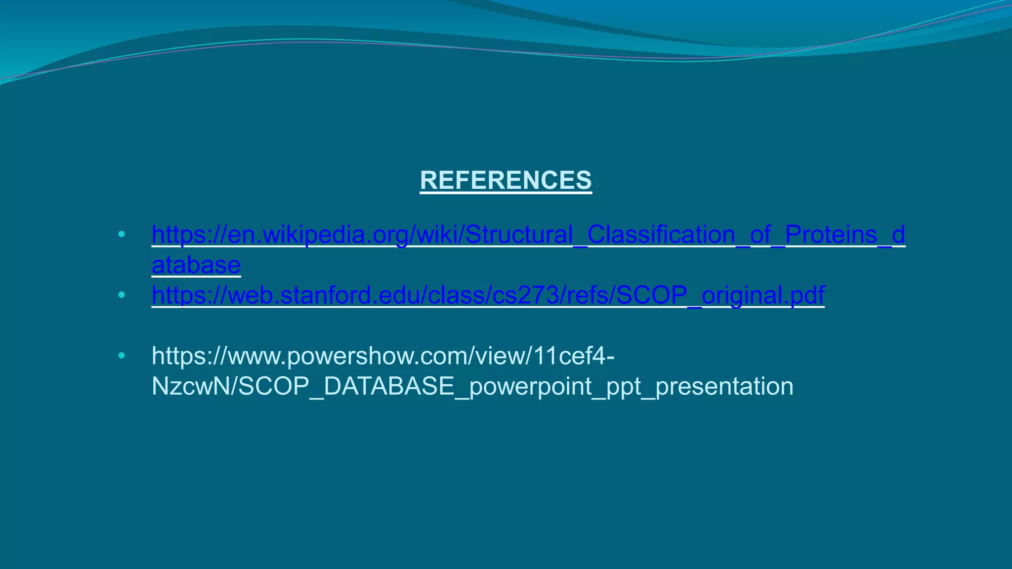 Scop database | PPTX