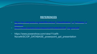 Scop database | PPTX