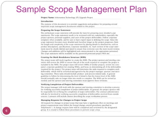 Scope project management in information system | PDF | Technology & Computing