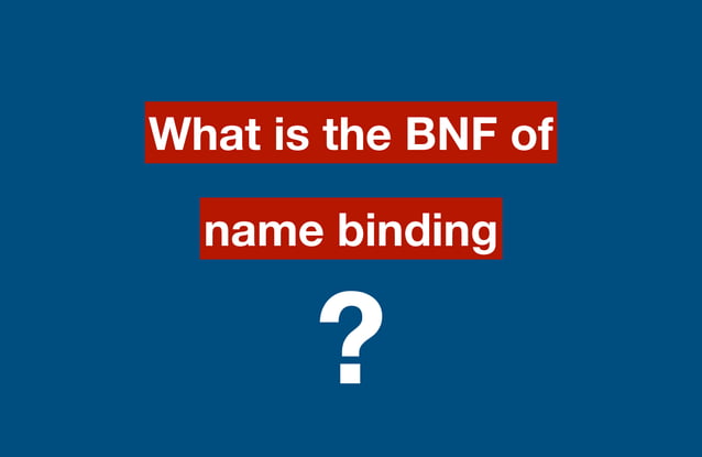 Scope Graphs: A fresh look at name binding in programming languages | PPT