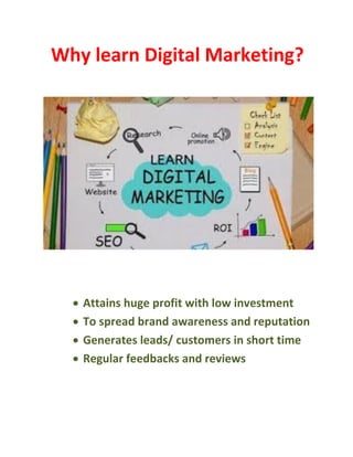 Scope of Digital Marketing in 2019 | PDF