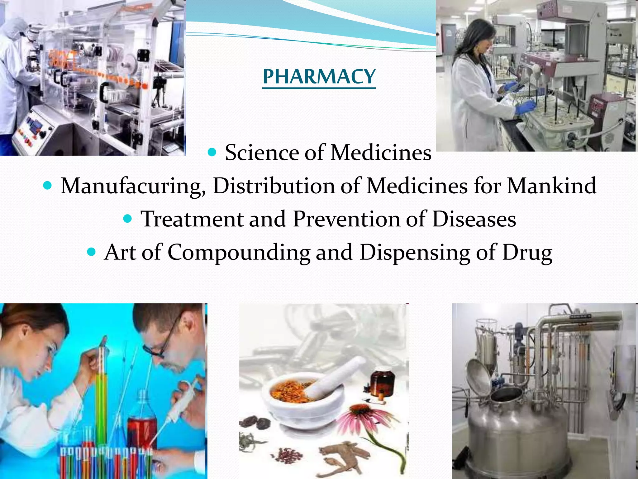 Scope of Pharmacy | PPT