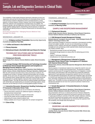 Overcome Operational Challenges in Biomarker-driven Clinical Trials | PDF