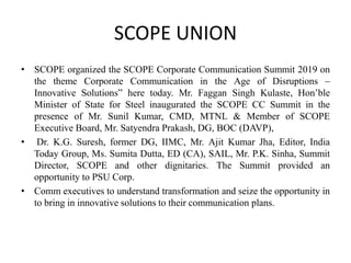 Scope union | PPT