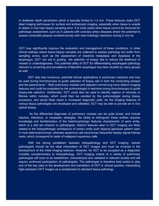 Confocal Laser Endomicroscopy and In Vivo Optical Coherence Tomography ...