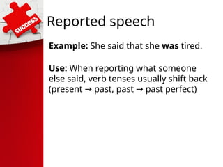 SCOPE 4 unit 10 revision of all general english tenses | PPT