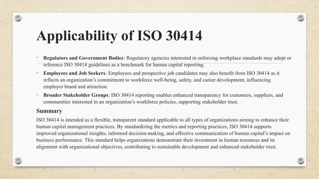 Scope and Applicability of ISO 30414.pptx