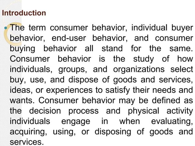 Scope and Application of Consumer Behaviour.ppt
