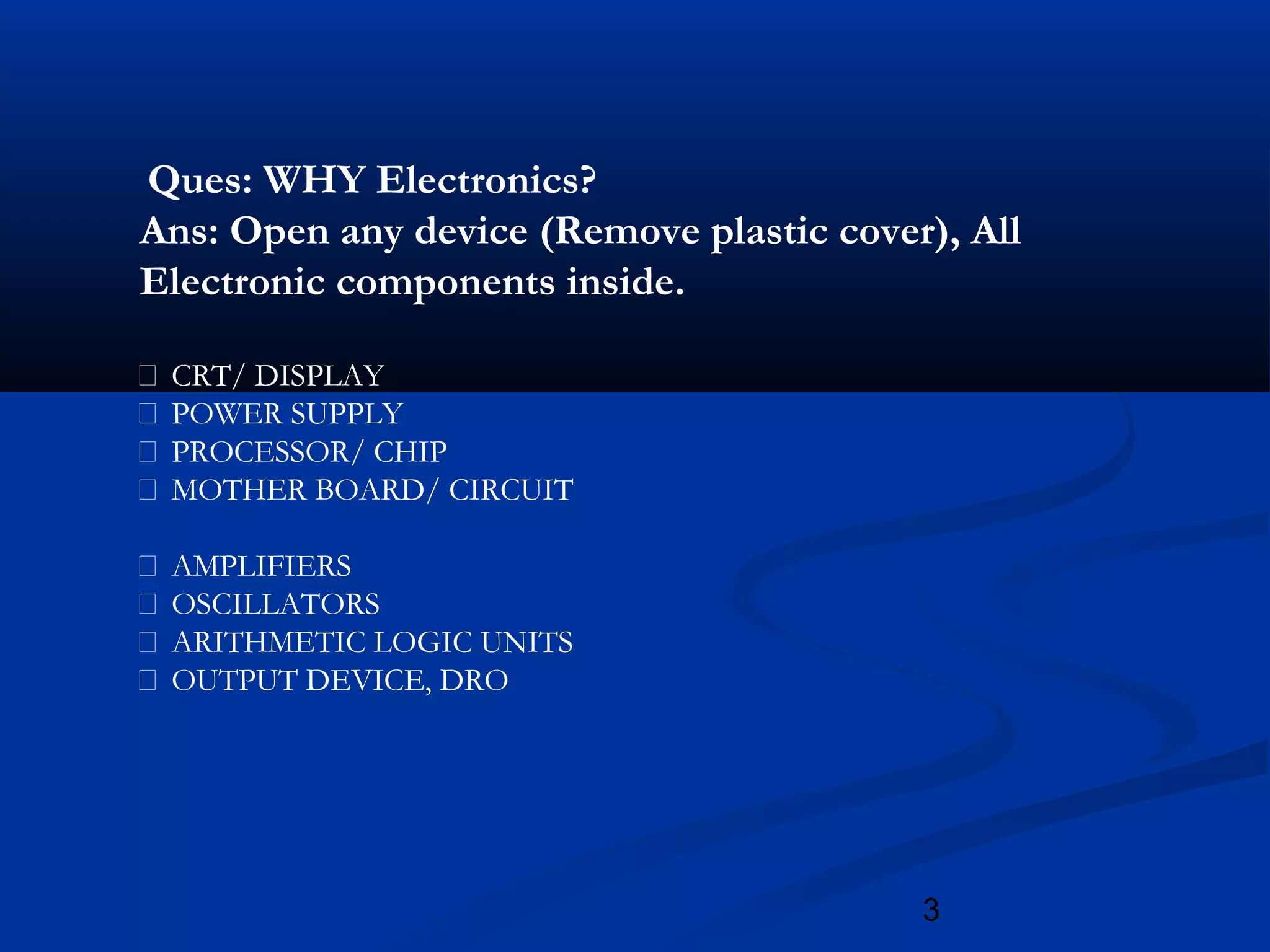 Scope and applications of electronics and communication engineering | PPT