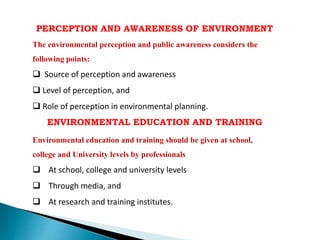 Scope and aspect of environmental resource management | PPTX