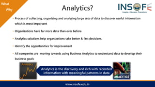 Scope and Career in Analytics | PPTX