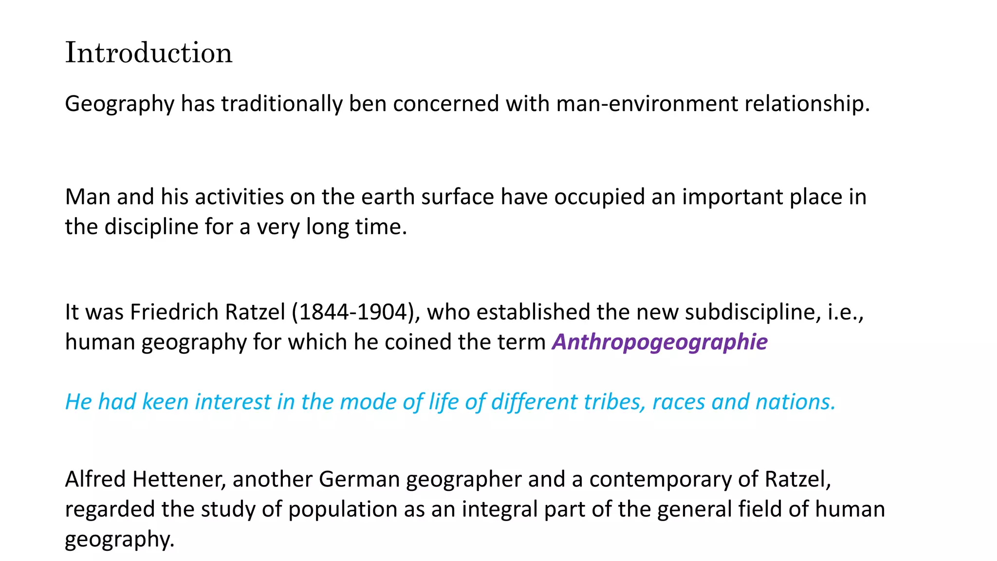 Scope and content of population geography | PPTX