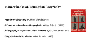 Scope and content of population geography | PPTX