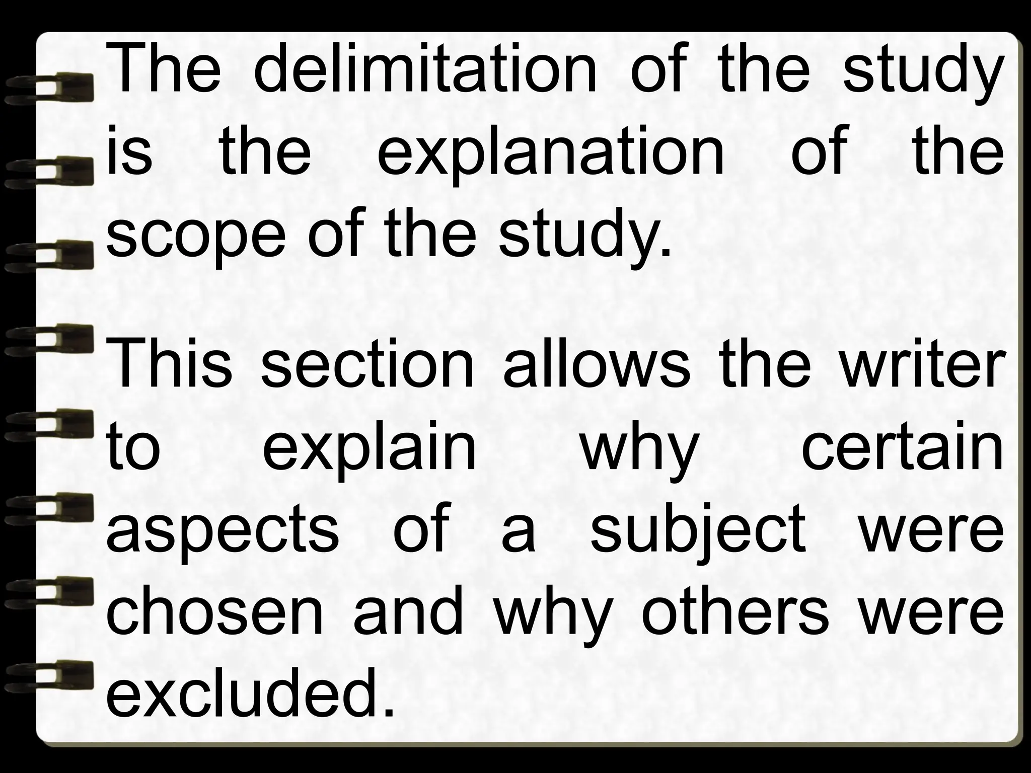 PARTS OF RESEARCH SCOPE AND DELIMITATION.pptx
