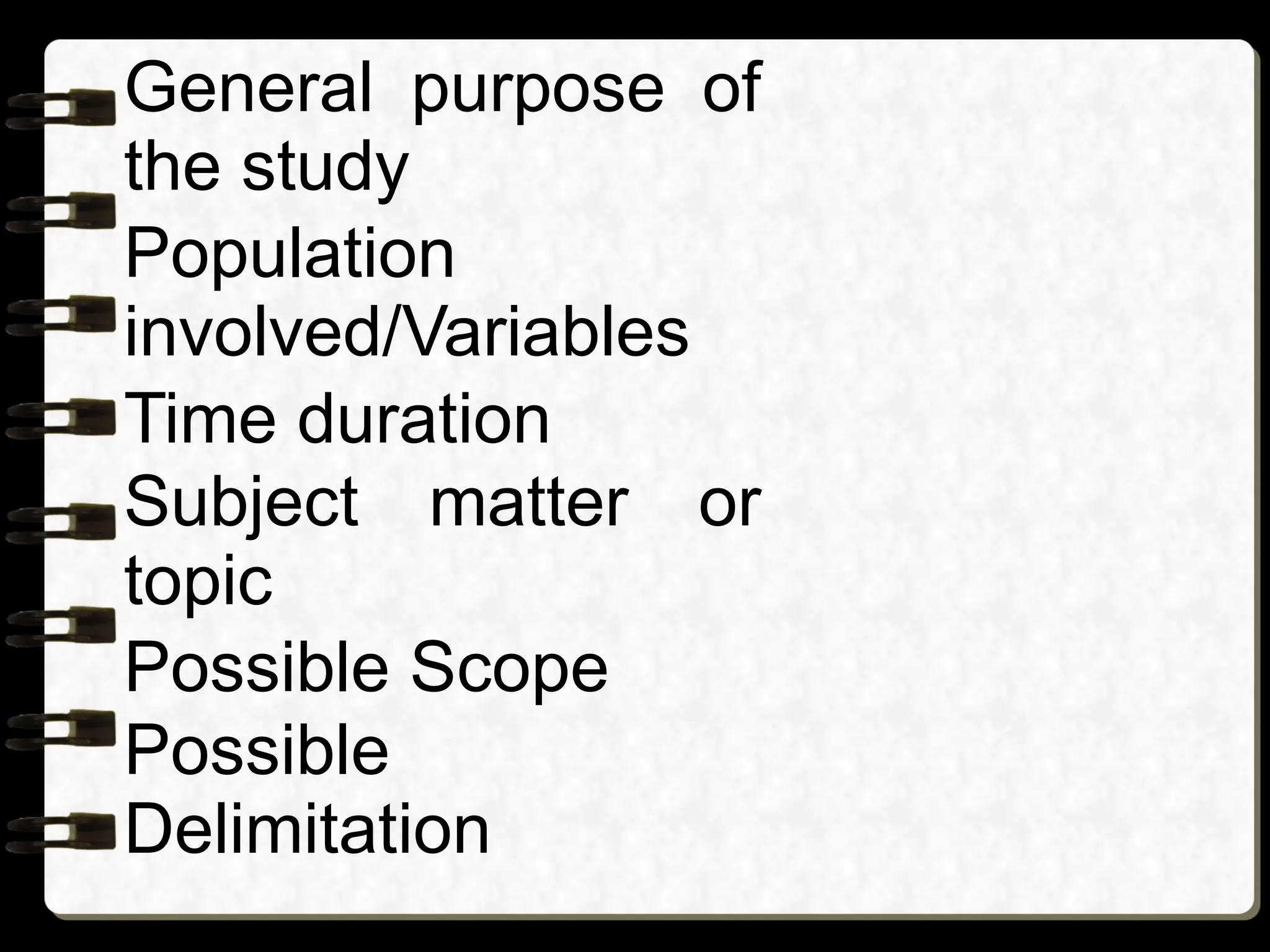 PARTS OF RESEARCH SCOPE AND DELIMITATION.pptx