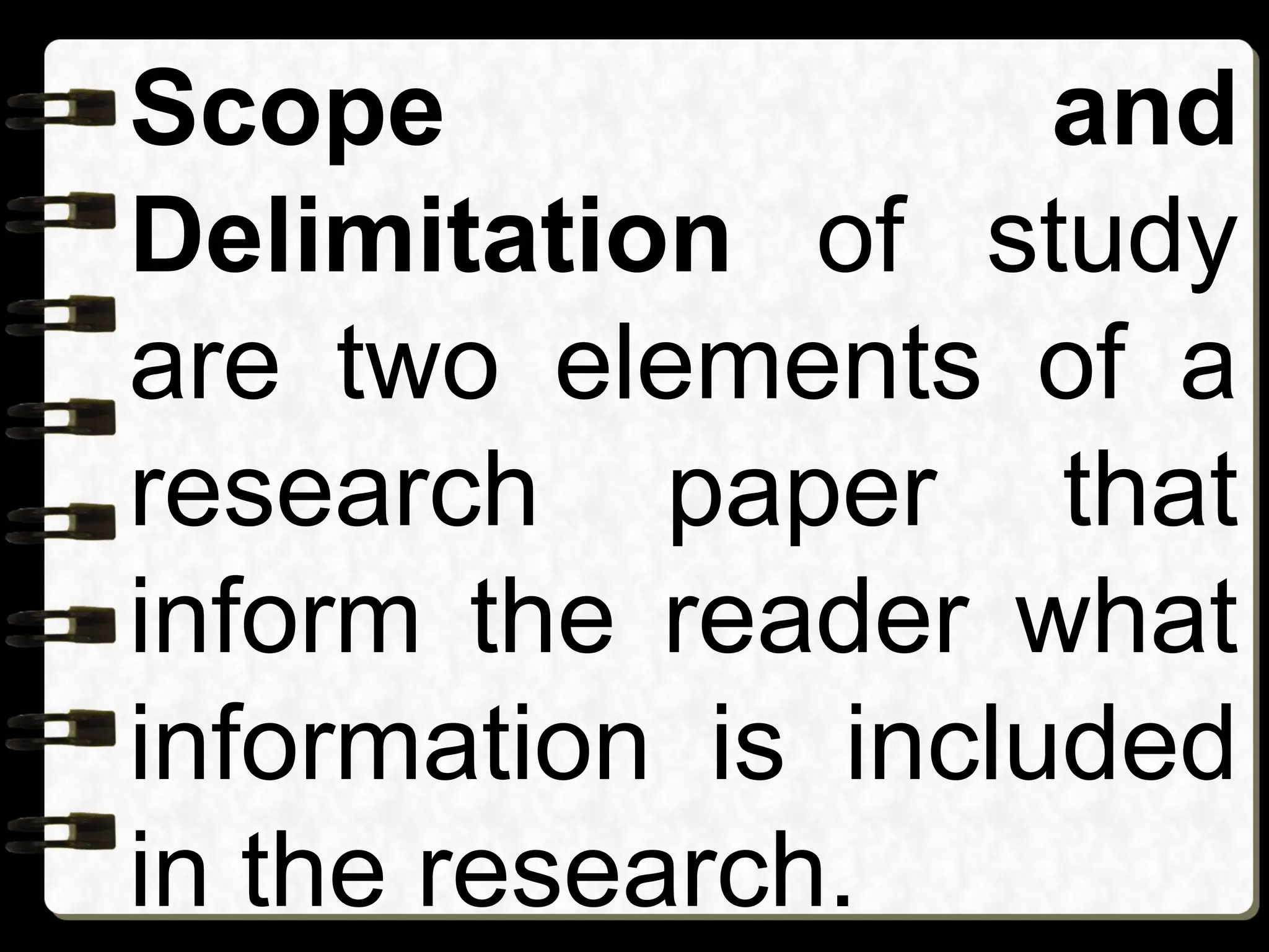 PARTS OF RESEARCH SCOPE AND DELIMITATION.pptx