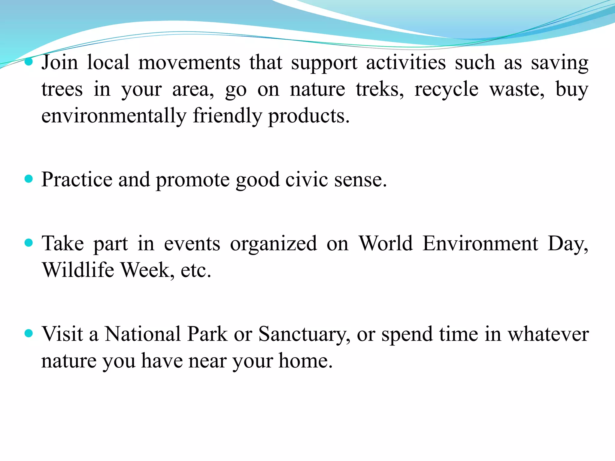 Scope and importance of environmental studies | PPTX