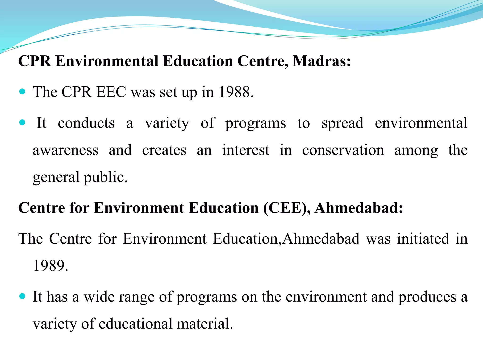 Scope and importance of environmental studies | PPTX