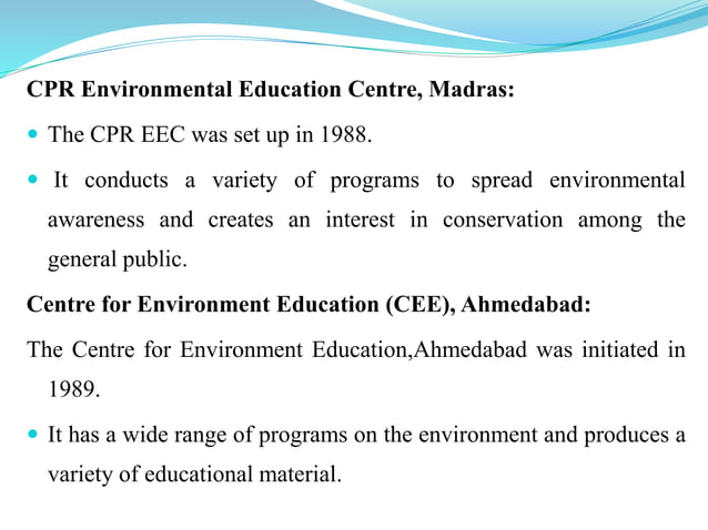Scope and importance of environmental studies | PPT