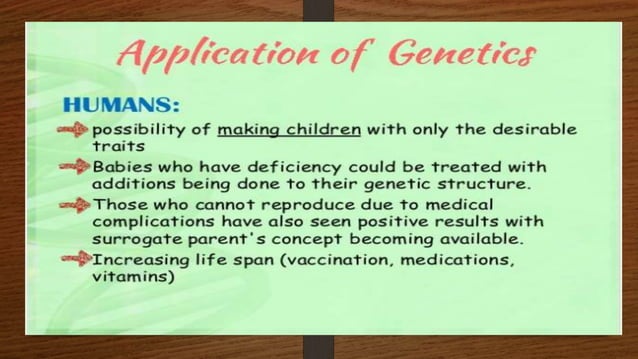 Scope and importance of genetics | PPTX
