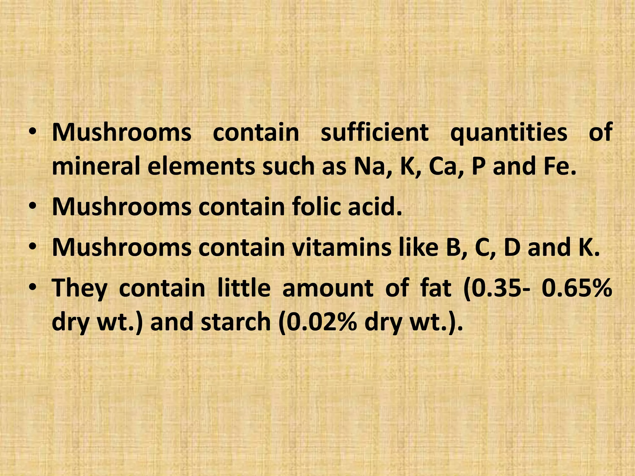 Scope and importance of mushroom | PPTX