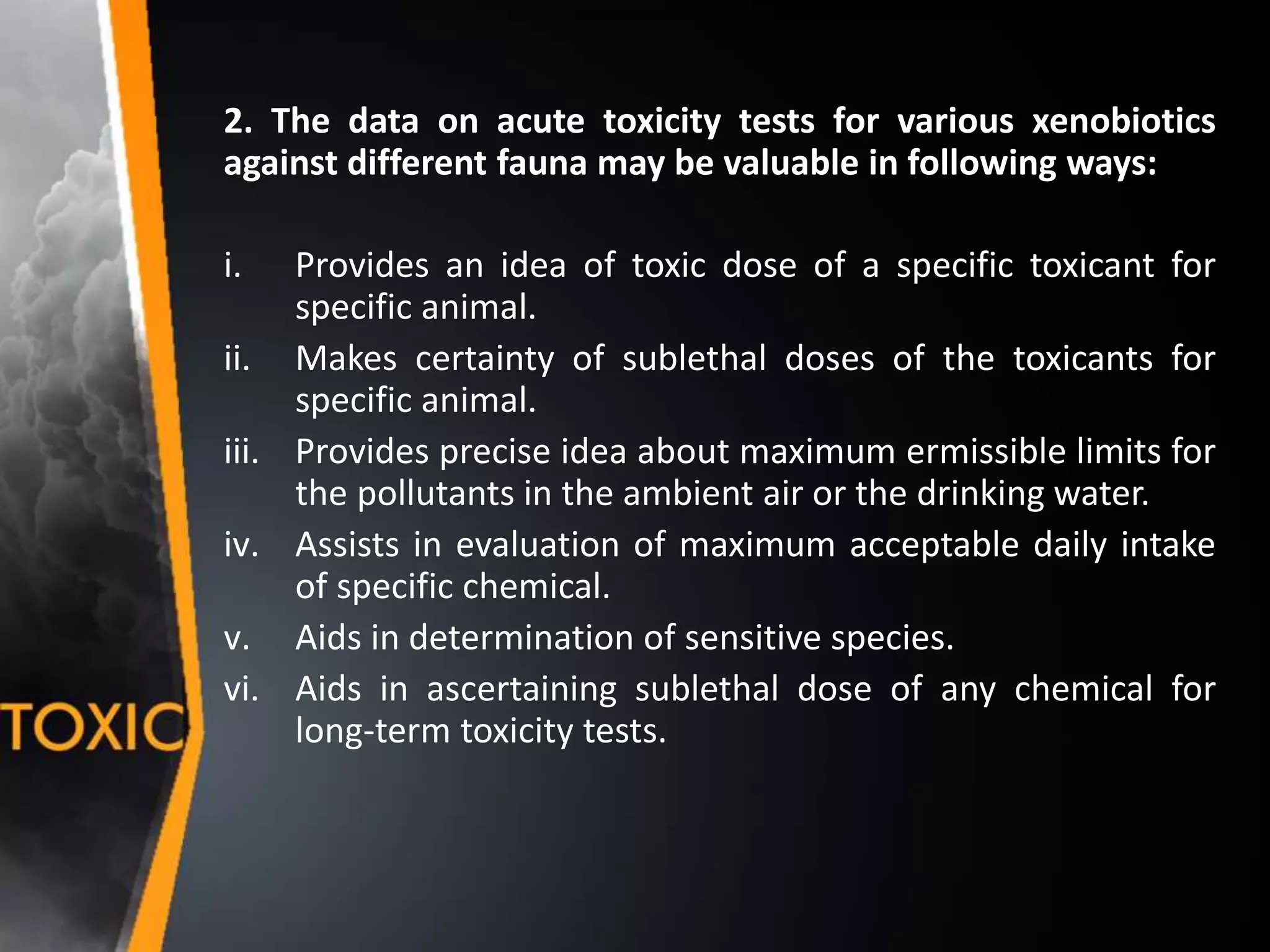 Scope and importance of toxicology | PPTX