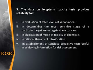 Scope and importance of toxicology | PPTX