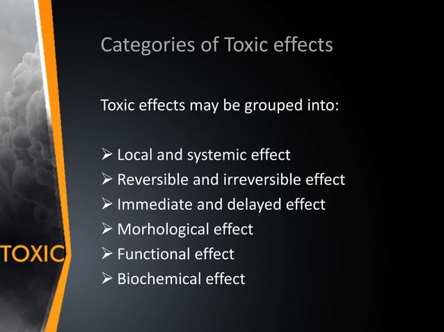 Scope and importance of toxicology | PPTX