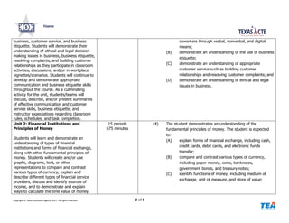 Scope and Sequence Money Matters CTE Texas | PPT