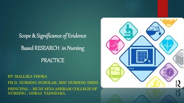 Scope and significance of evidence based research in nursing practice27 5-20 | PPTX | Parenting ...