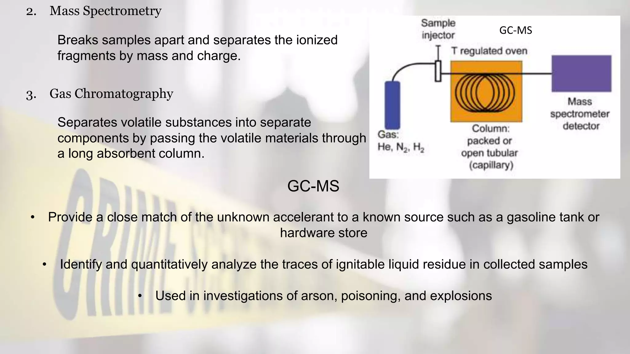 Scope and significance of forensic chemistry | PPTX