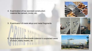 Scope and significance of forensic chemistry | PPTX