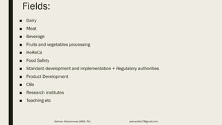 Future of Food science and technology (Intro, Scope, Current scenario ...