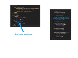 Scoped CSS: To scope or not to scope | PPT
