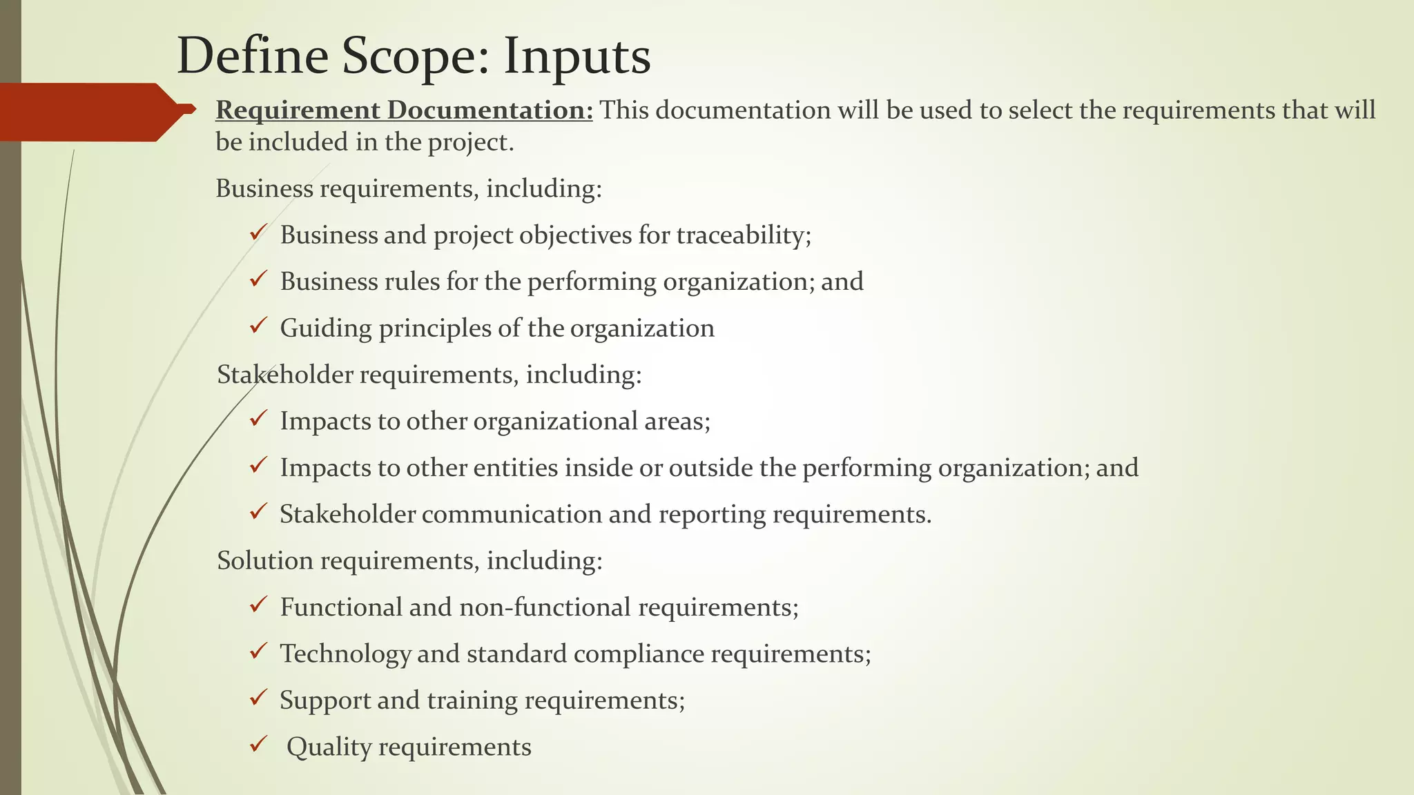Scope definition | PPTX